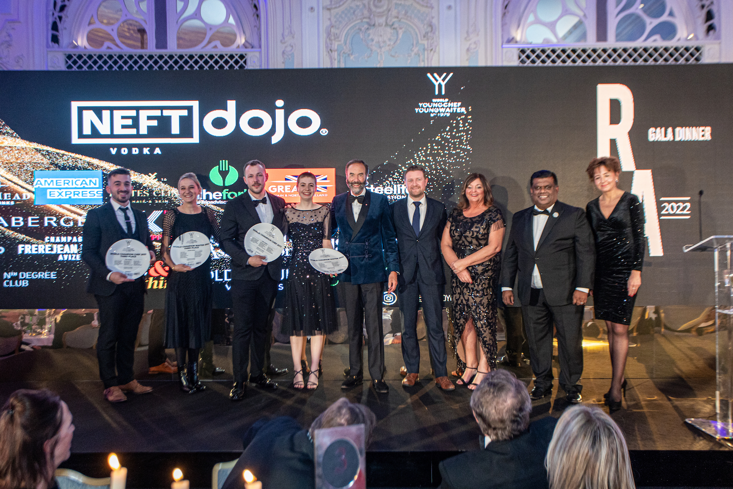 John Williams MBE Awarded The Restaurant Association Award for Special ...