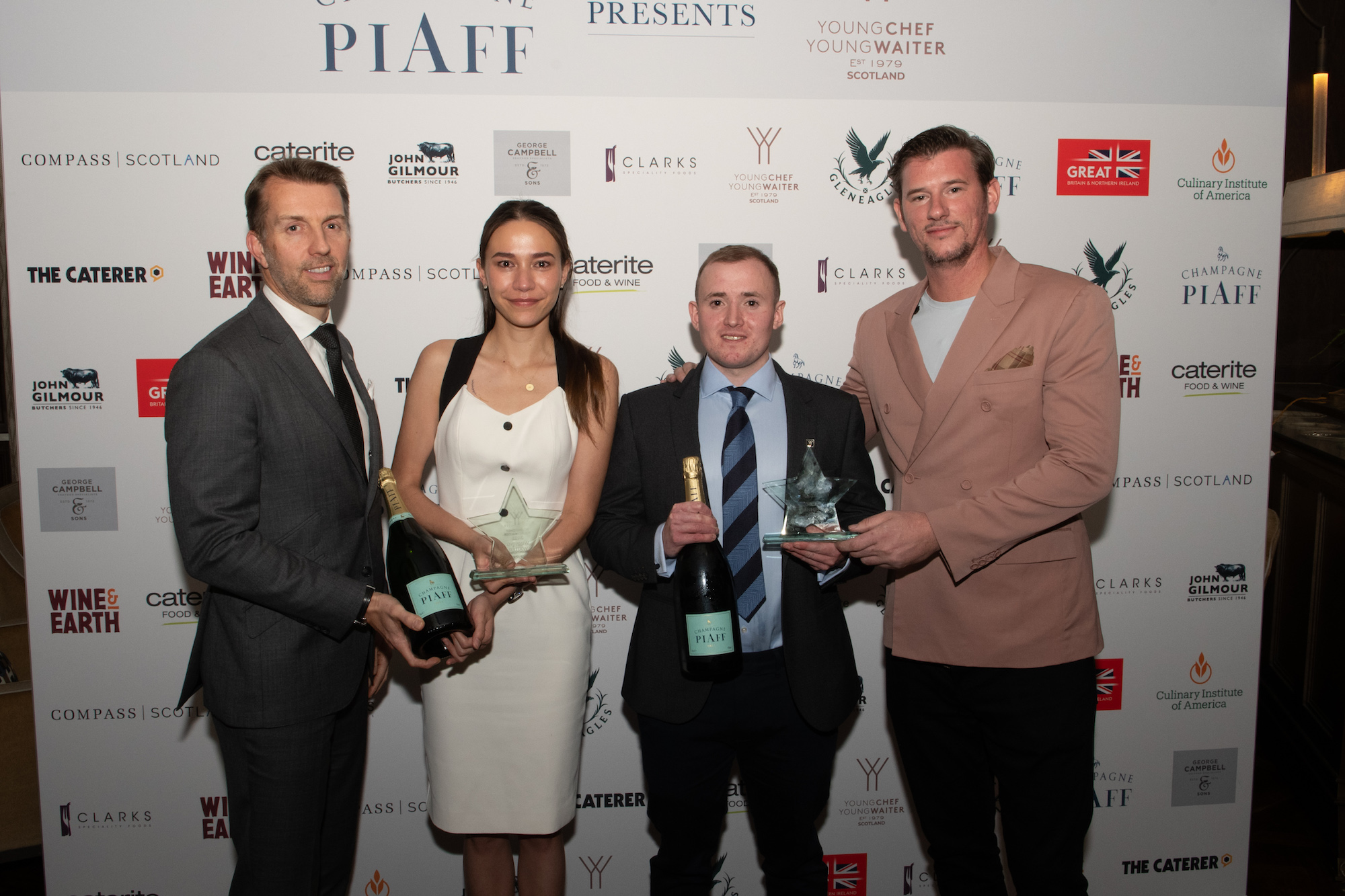 Young Chef and Young Waiter Scotland Winners 2023 - Young Chef Young Waiter